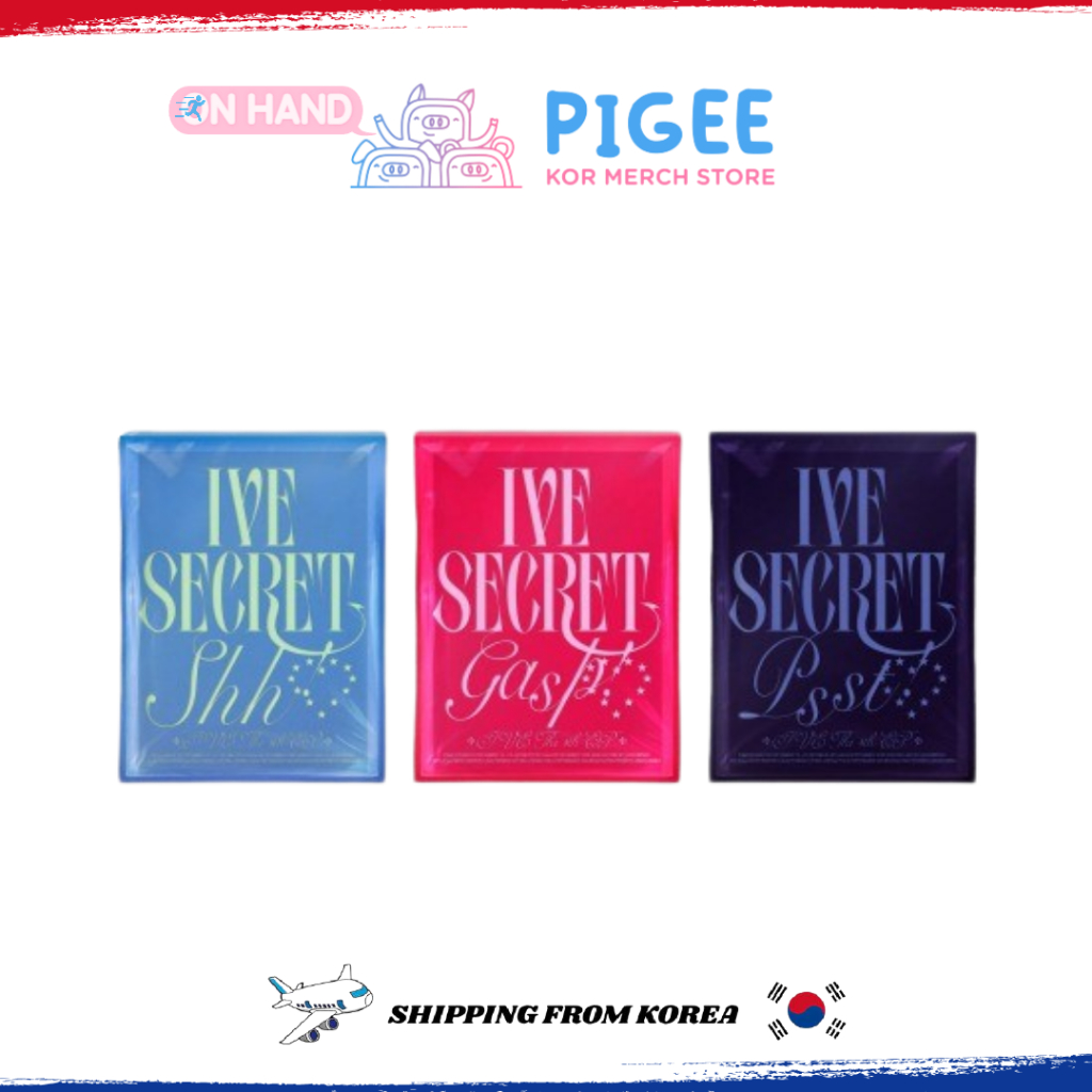 IVE - [ IVE SECRET ] 4TH EP | Shopee Brasil