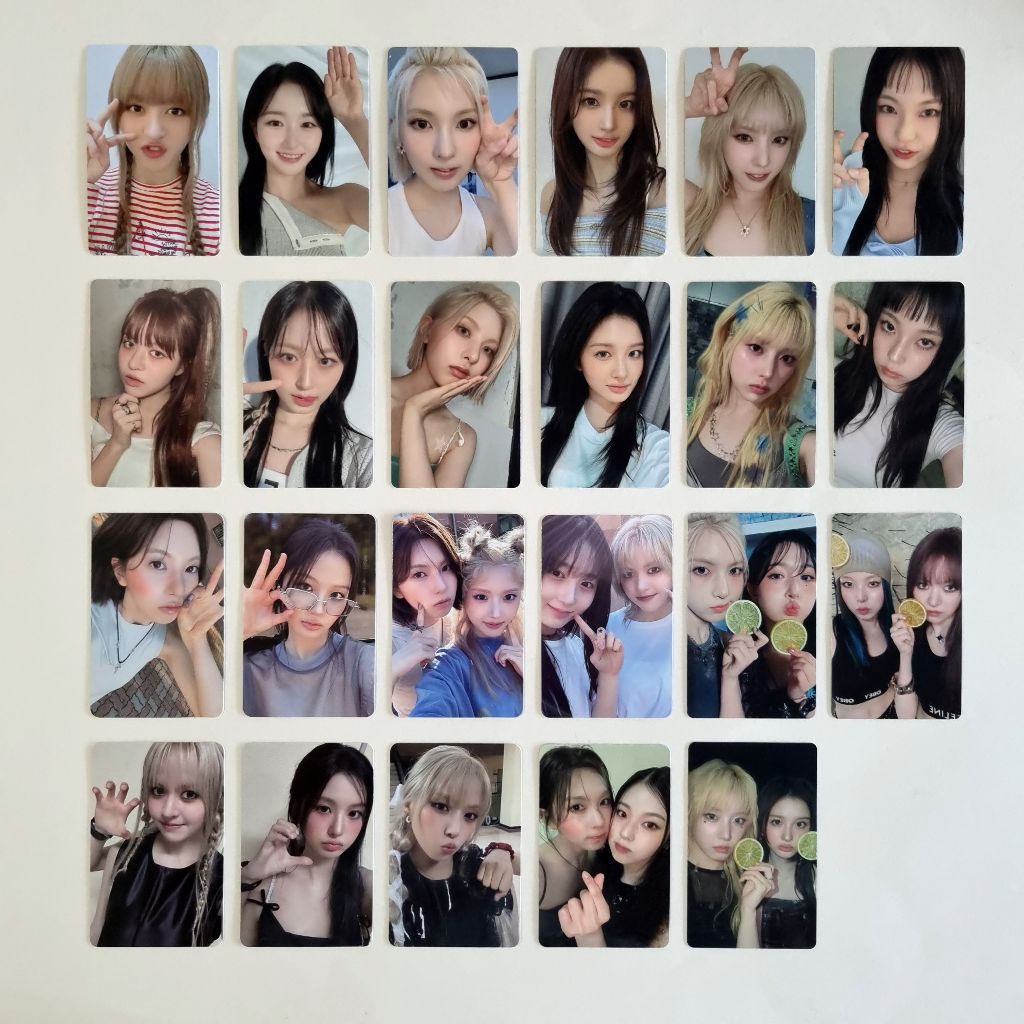 Nmixx O 3o Álbum Fe3o4 Stick Out Photocard Adesivo De Cartão Postal Jyp Shop Pob Lily Haewon