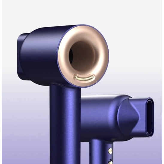 Secador De Cabelo wisely Premium Air Motor (Roxo E Rosa) Coreia ...