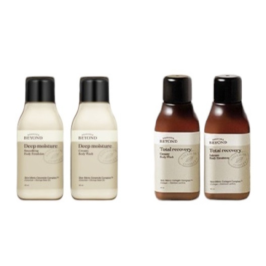 Beyond Deep Moisture/Total Recovery Body Wash & Emulsion Amostra De ...