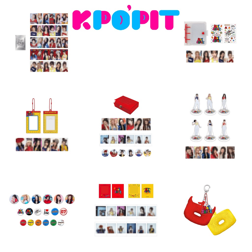 BABYMONSTER OFFICIAL MERCH | Shopee Brasil
