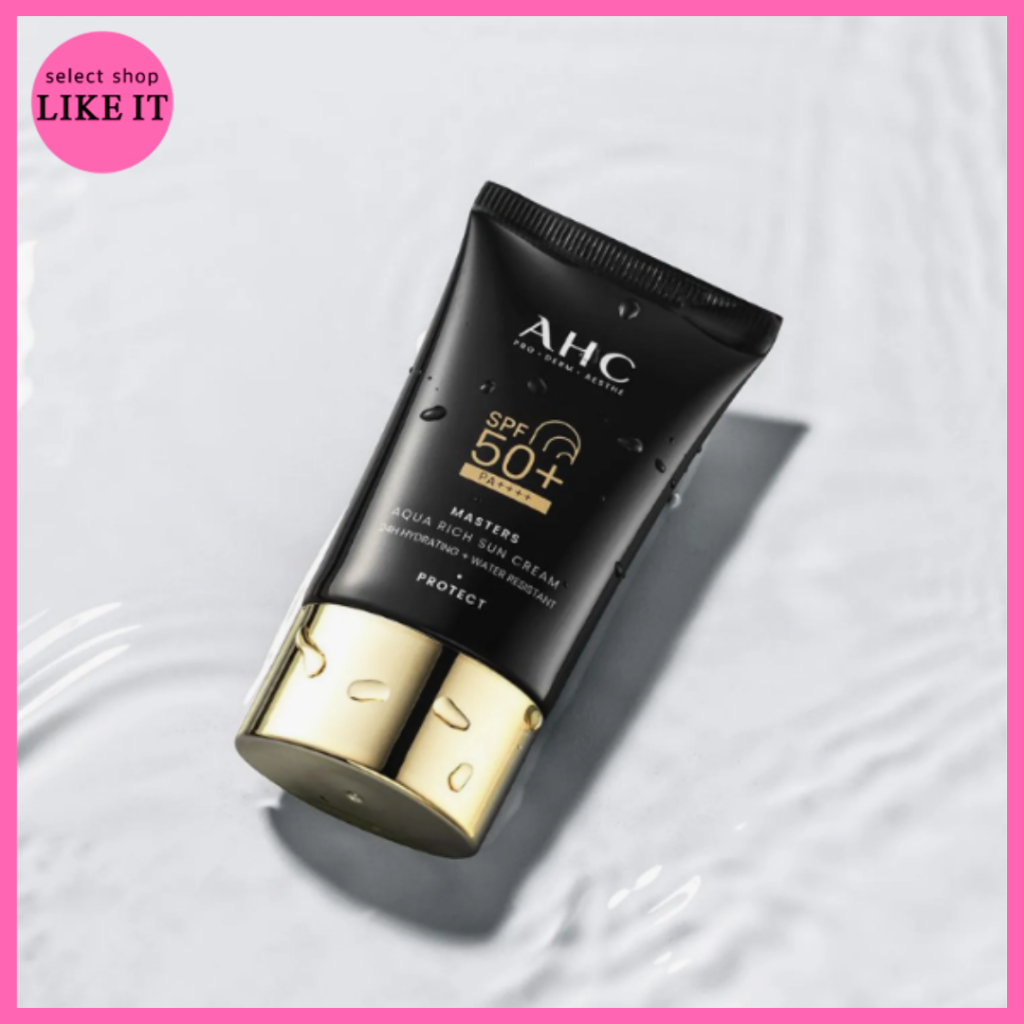 AHC Masters Aqua Rich Sun Cream 30mL (No box) /Envio Da Coreia | Shopee Brasil