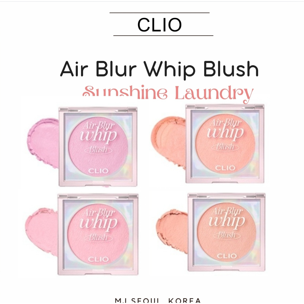 Clio Air Blush 4 Cores Lavanderia Sunshine | Shopee Brasil