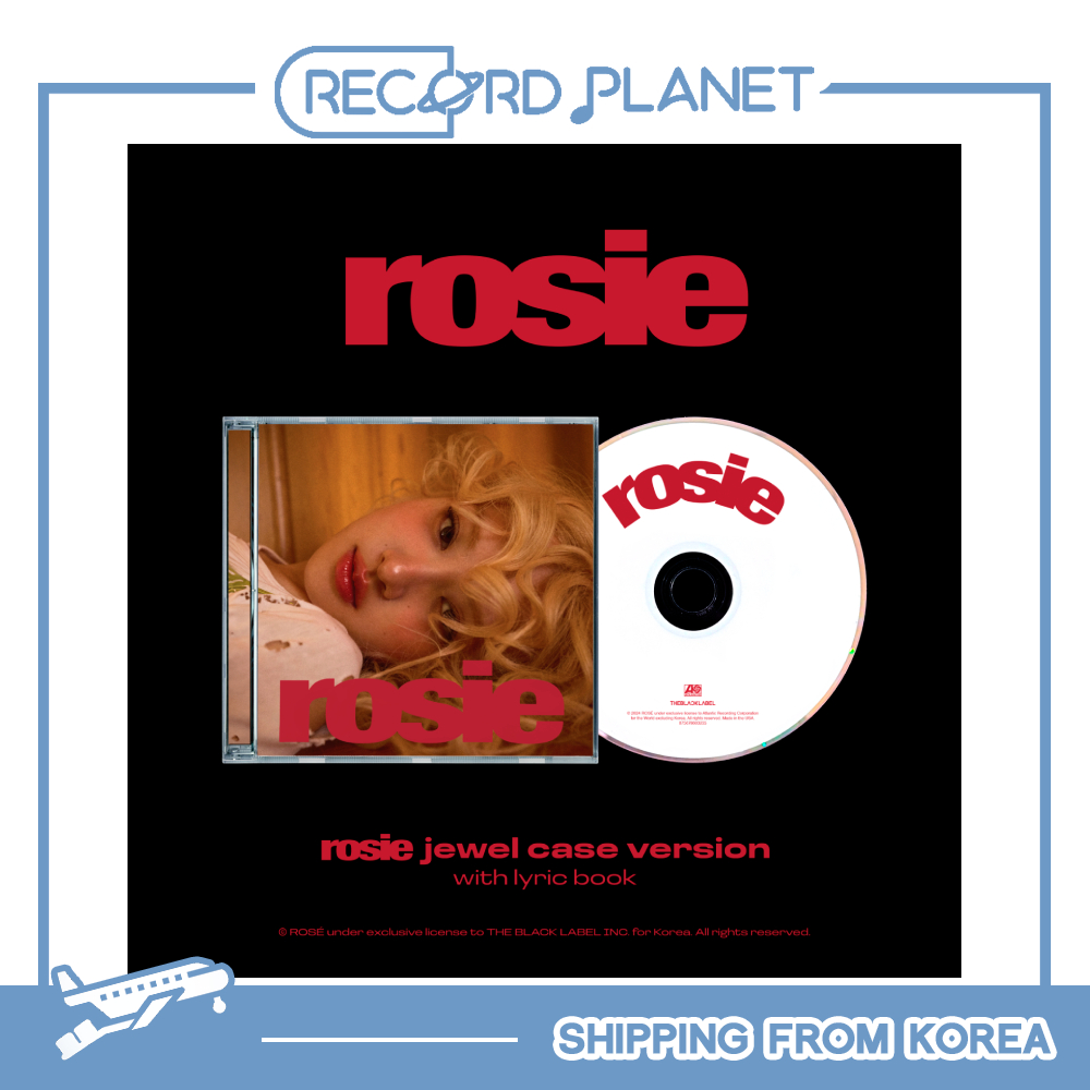 ROSE - ROSE first studio album ‘rosie’ (JEWEL) | Shopee Brasil