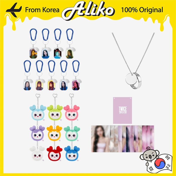 TWICE THIS IS FOR WORLD TOUR IN INCHEON MD (LOVELY FACE KEYRING / RING ...