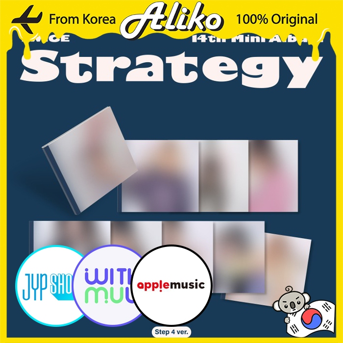 TWICE 14th Mini Album STRATEGY (Step 4 ver.) | Shopee Brasil