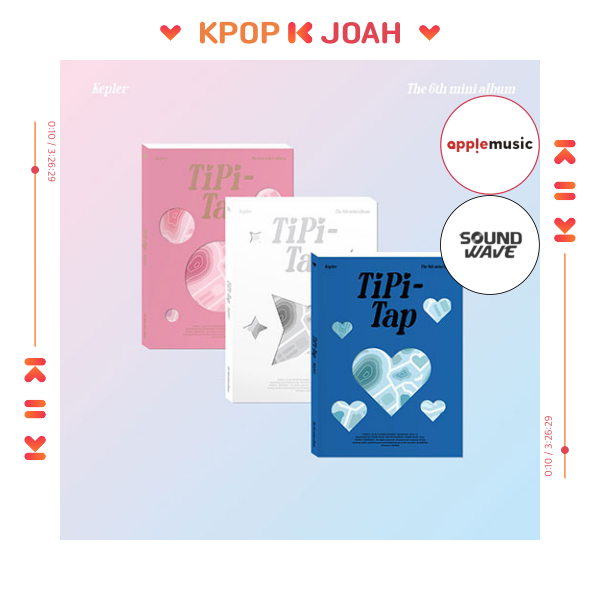 [3 SET POB] Kep1er [TIPI-TAP] 6th Mini Album (2nd Nov.2024) | Shopee Brasil