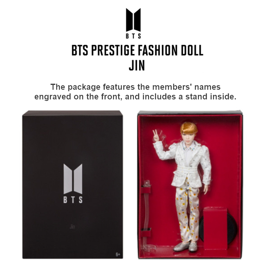 BTS , JIN , Boneca Prestige Fashion , Figura K-Pop I-Doll | Shopee Brasil