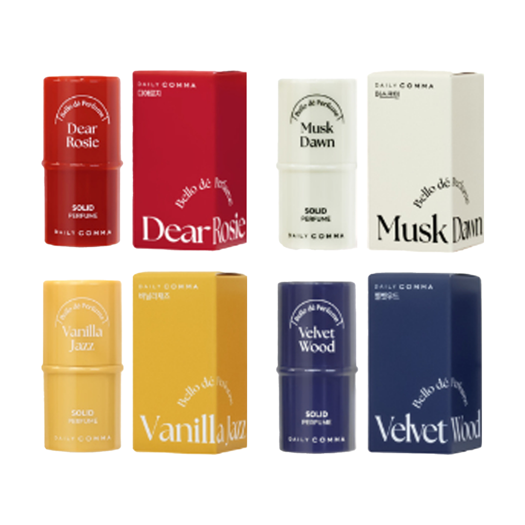Daily Comma Bello De Perfume Solid Perfume 4.7g 4types | Shopee Brasil