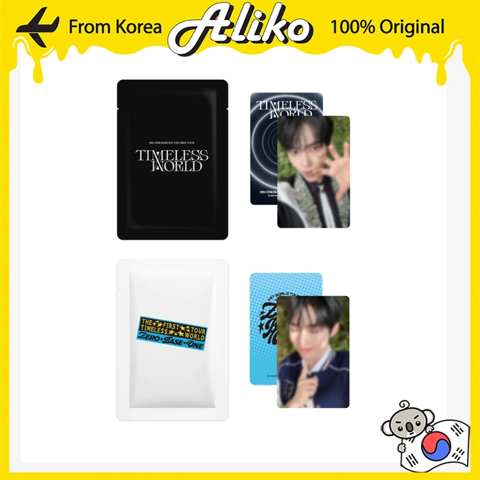 ZEROBASEONE THE FIRST TOUR [TIMELESS WORLD] - TRADING CARD 2024 | Shopee Brasil