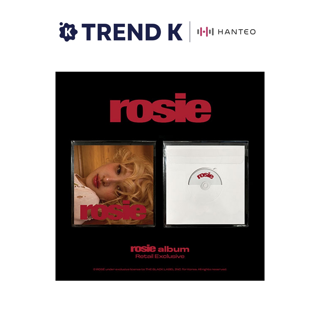 BLACKPINK ROSE (ROSÉ) - first studio album [rosie] (Retail Exclusive ...