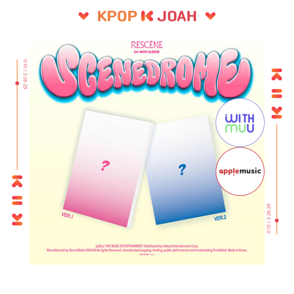 [POB] [2 SET]RESCENE [SCENEDROME] 1st MINI ALBUM (28th Aug.2024 ...