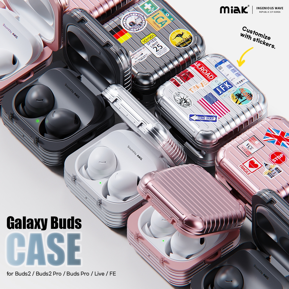 Capa miak Buds 2 , Para Samsung Galaxy Pro (2022)/(2021 Live (2020 ...