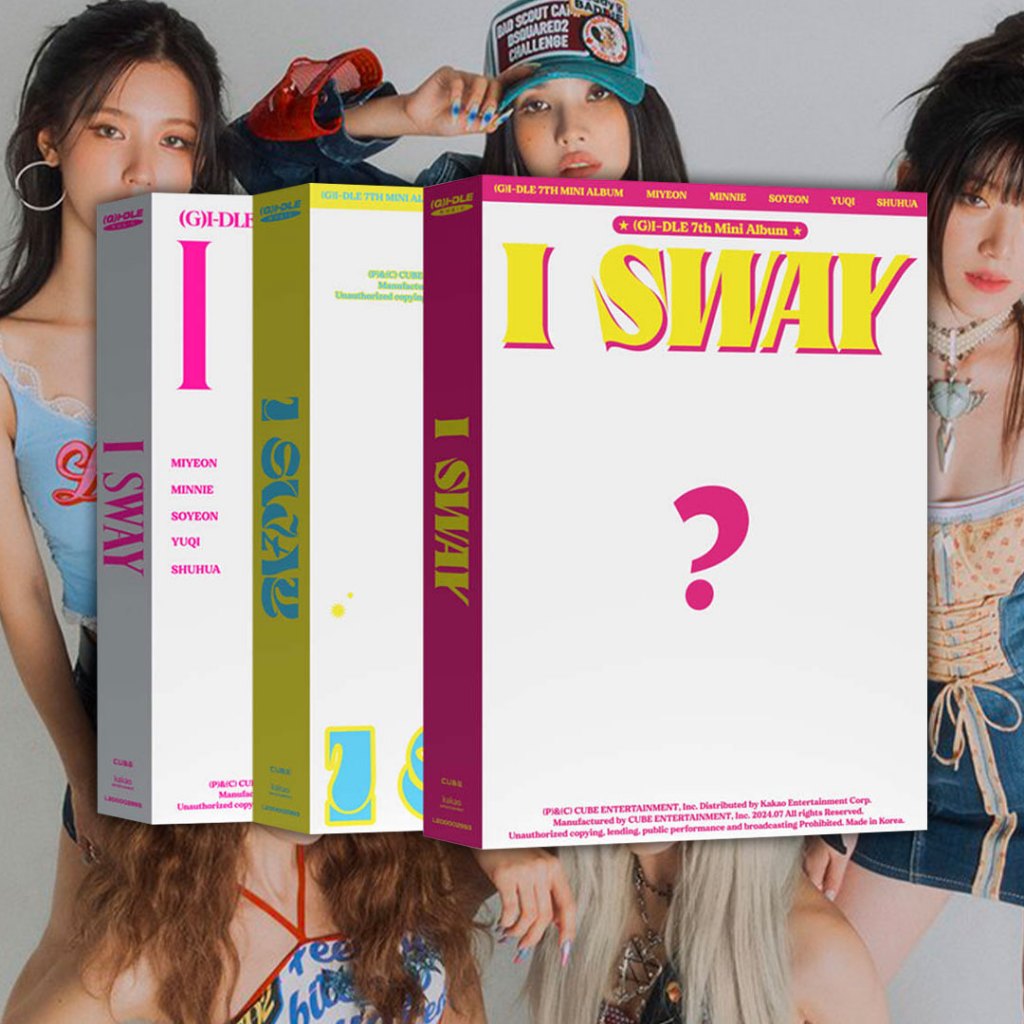 (G)I-DLE 7o Mini Álbum SWAY | Shopee Brasil
