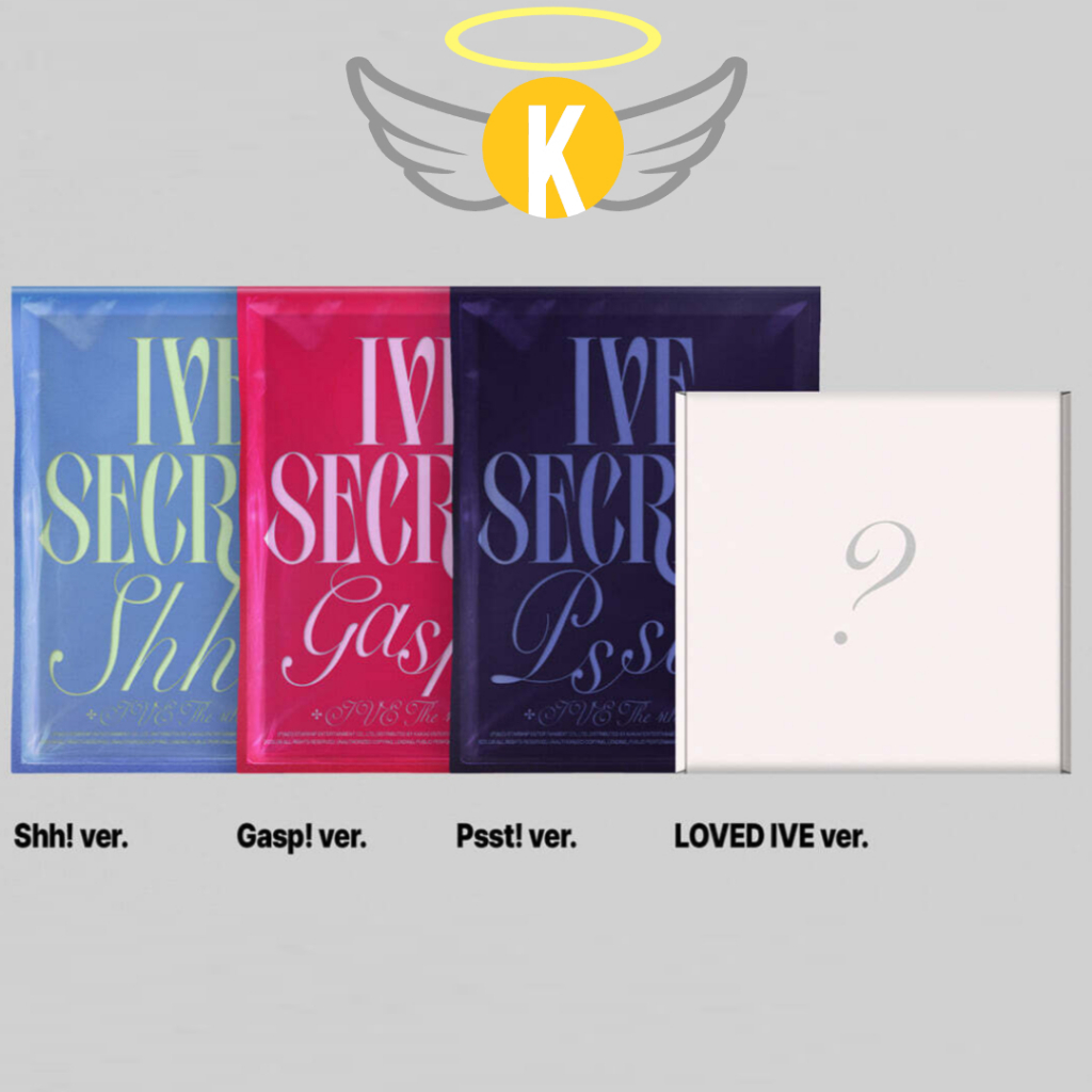 [Photobook / LOVED IVE Ver.] IVE 4th EP Album [IVE SECRET] | Shopee Brasil