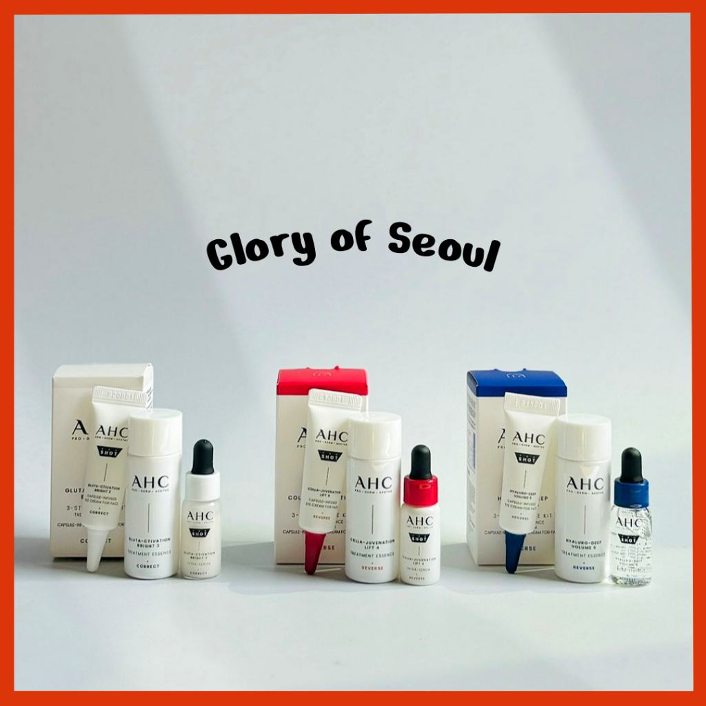 AHC Pro Shot TRIAL KIT (3TYPE) | Shopee Brasil