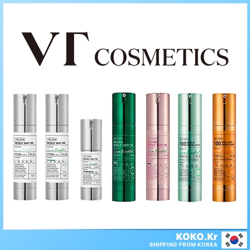 VT COSMETICS Reedle Shot 100/300/700/Pro Cica/Colágeno/Reti-A/Vita-Light Com FREEBIES | Shopee ...