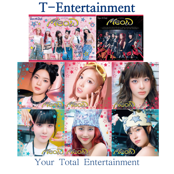 STAYC - Japan 4th Single Album [MEOW / CHEEKY ICY THANG] | Shopee Brasil