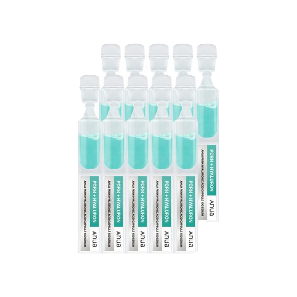 anua pdrn + hyaluronic acid capsule 100 serum 5ml 10ea | Shopee Brasil