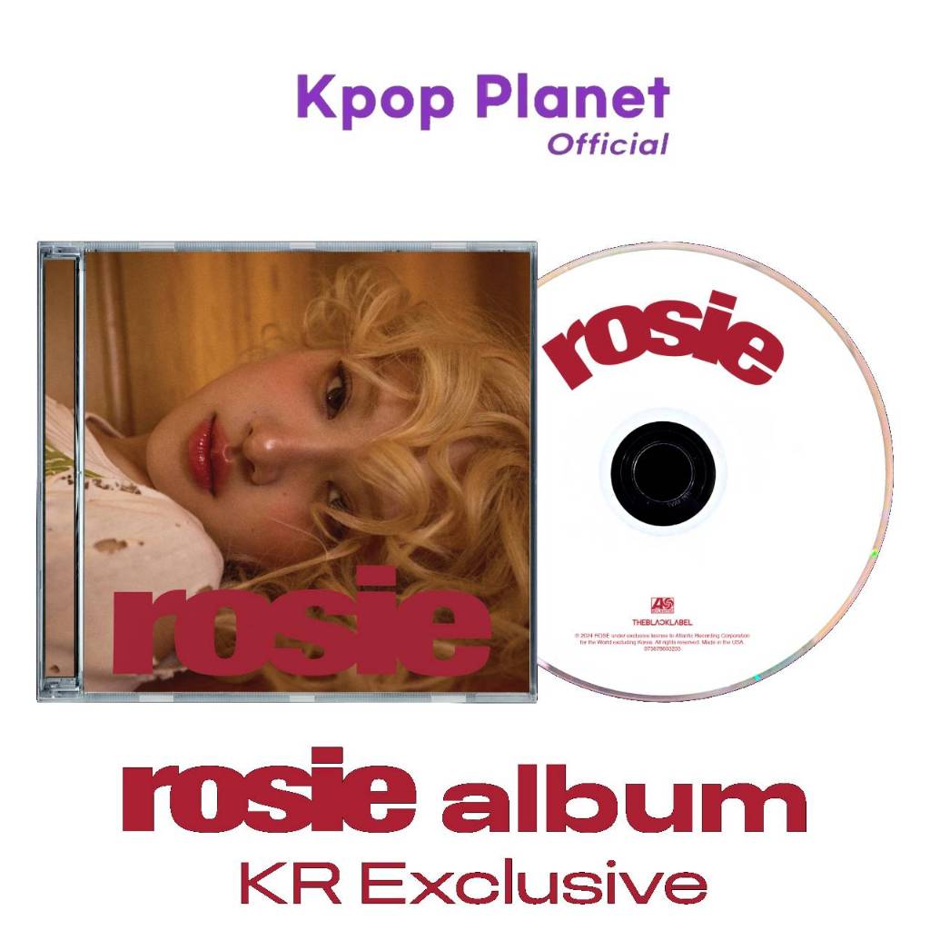 [Store POB / KR Exclusive] BLACKPINK ROSE - First Studio Album [rosie ...