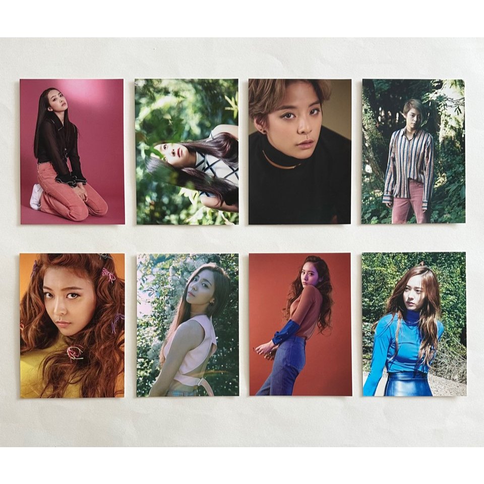 70 FX f (x) SM Entertainment Cartão Postal Oficial 4 Paredes-Não Photocard (5x7cm) | Shopee Brasil