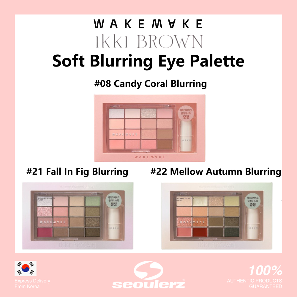 [WAKEMAKE] Paleta De Olhos Com Desfocamento Suave 20 Cores | Shopee Brasil
