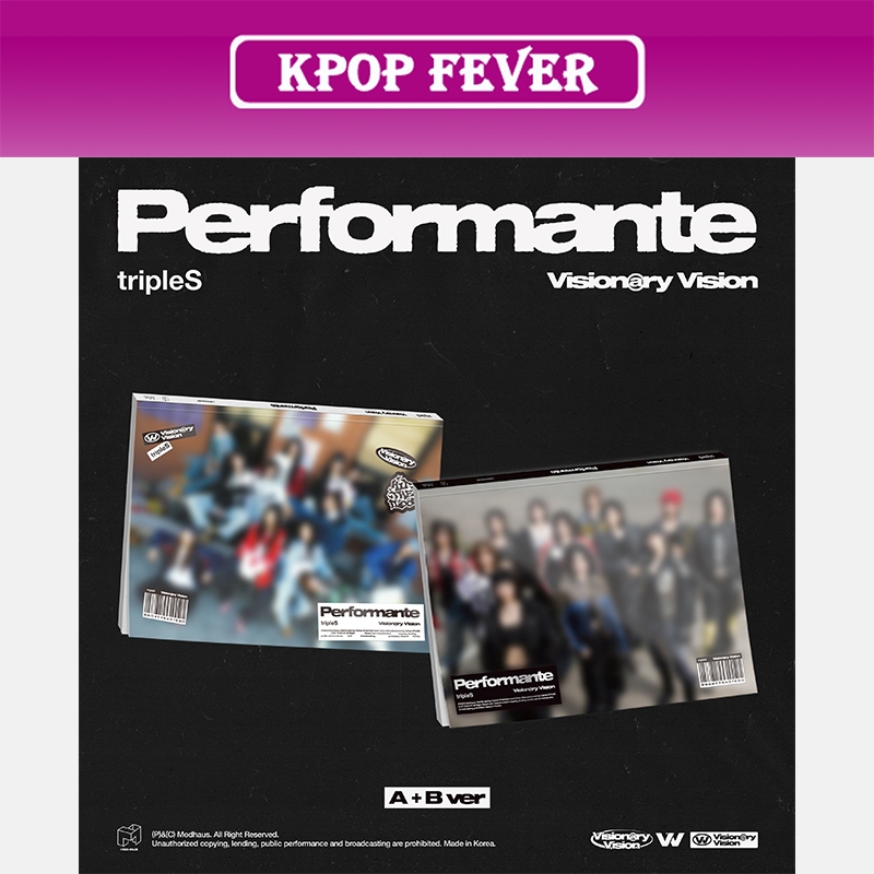 tripleS – Visionary Vision＜Performante＞ ALBUM (Photobook ver) | Shopee ...