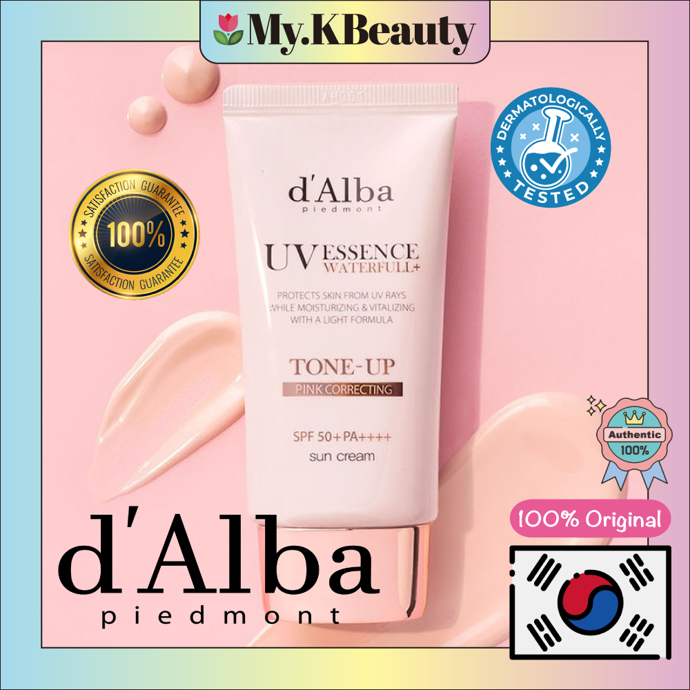 DALBA Waterfull Tone Up Sun Cream SPF 50+ PA++++, 50ml. | Shopee Brasil