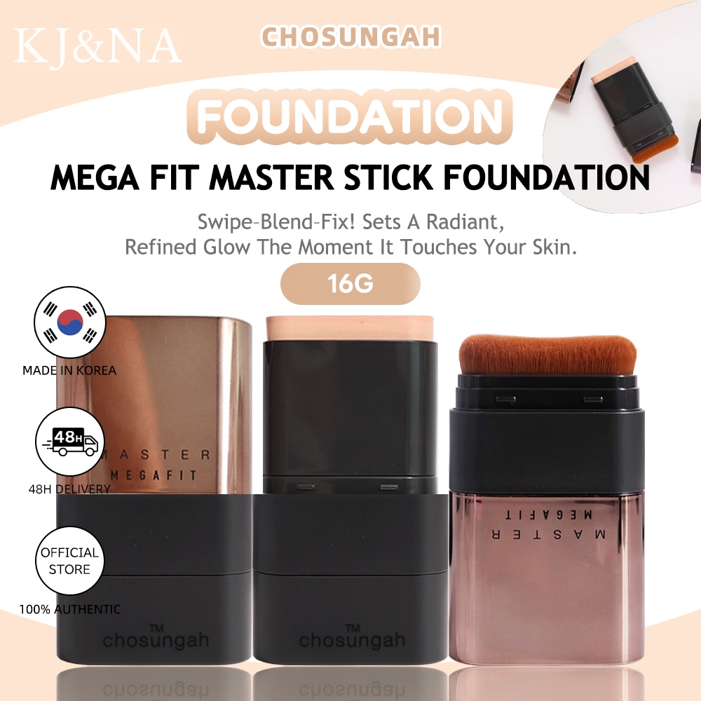 [CHOSUNGAH] TM Megafit Stick Fundação Mestre 16g | Shopee Brasil