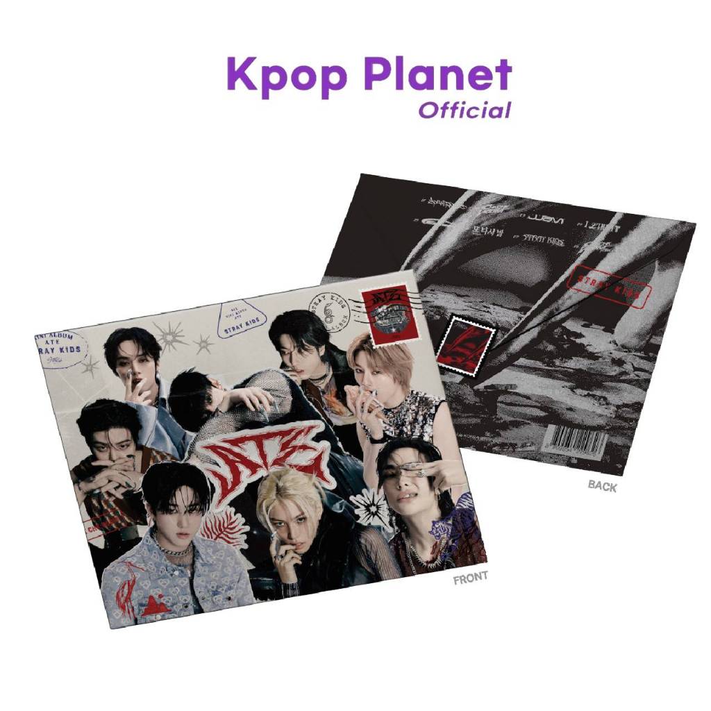 [Letter ver.] Stray Kids - Mini Album [ ATE ] | Shopee Brasil