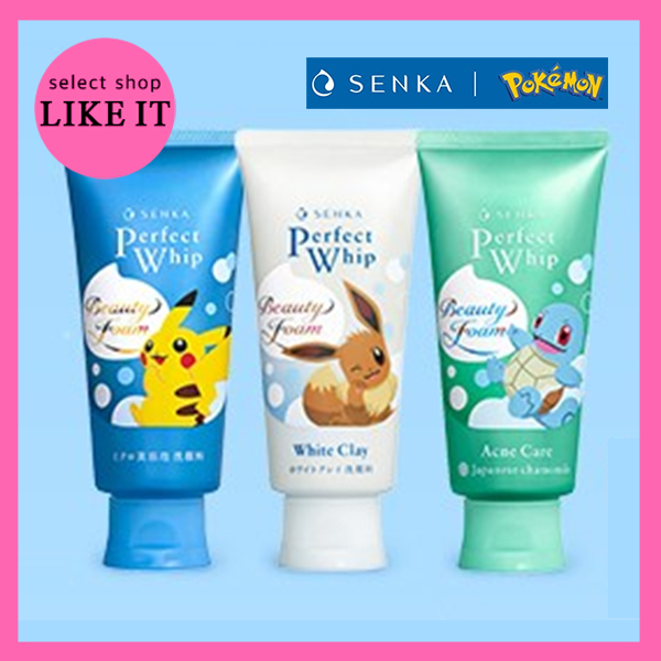 SENKA SENKA Perfect Whip Pokemon Collection /Limited Edition Pokemon ...