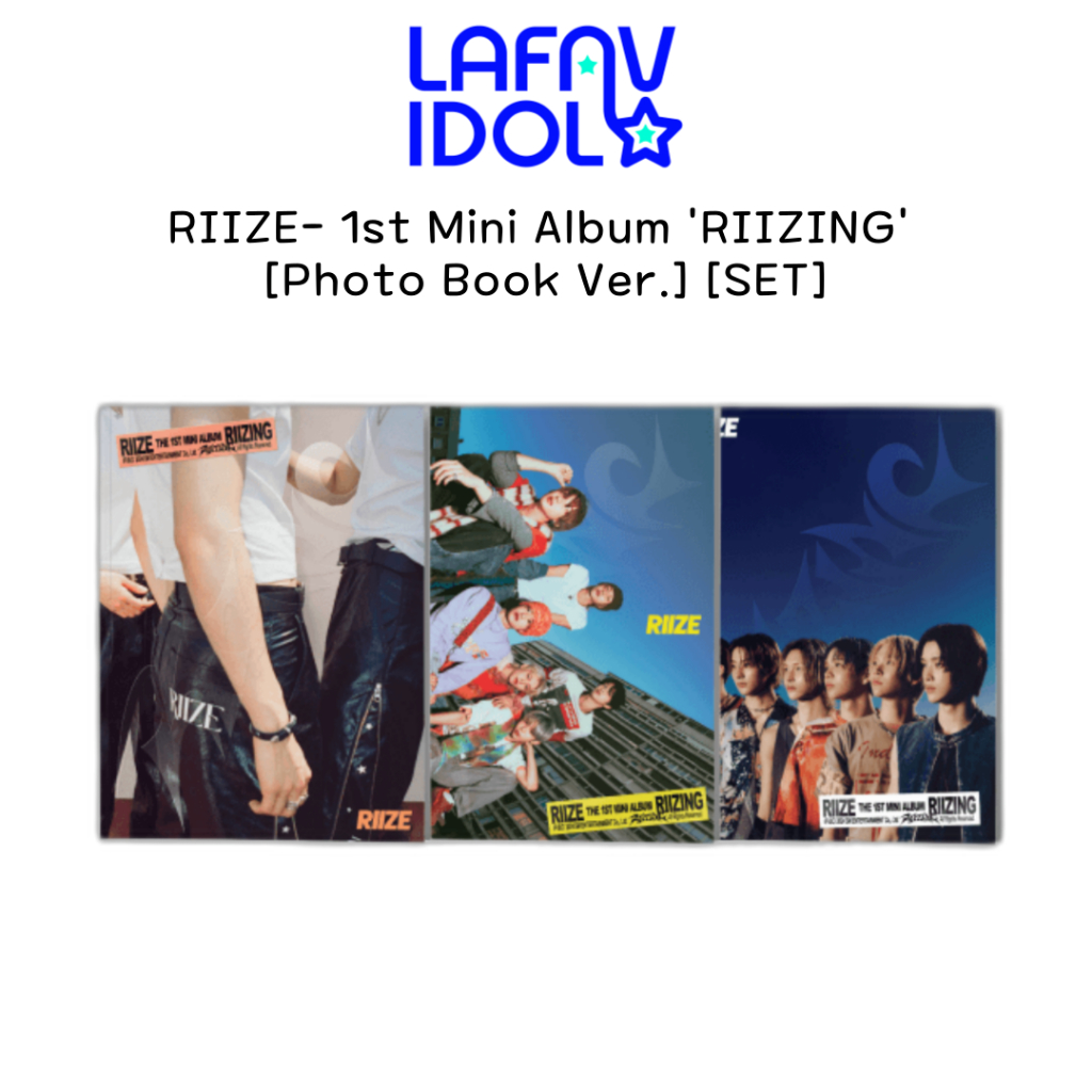 [RIIZE] 1o Mini Álbum'rizing (Ver . Do Livro Fotográfico) [Conjunto ...