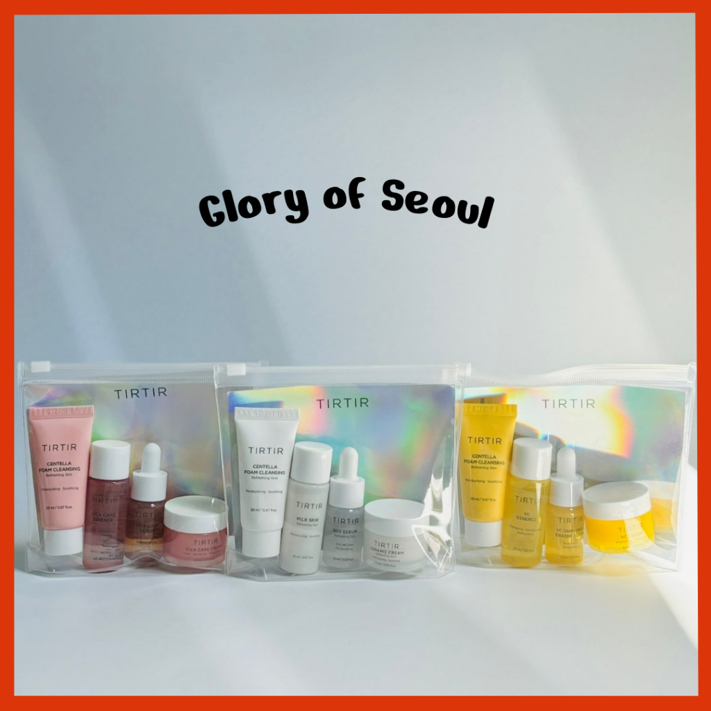 [MINI] TIRTIR Trial Kit (Glow / VC / Cica Care) 3Type | Shopee Brasil