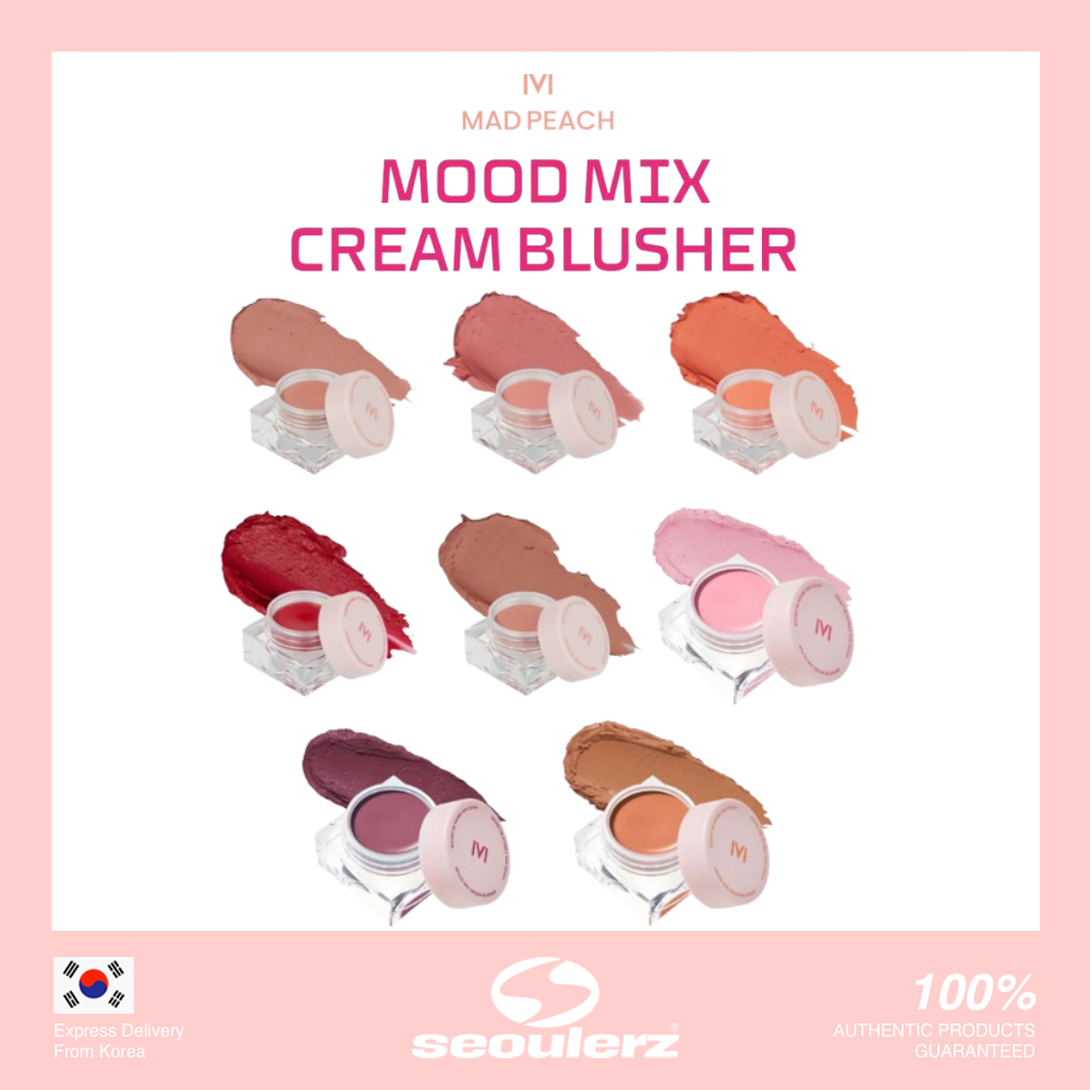 [MAD PEACH] Blush Creme Mood Mix 11 Cores | Shopee Brasil
