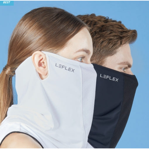 Máscara Esportiva De Proteção UV Original LEFLEX – Capa Facial De Golfe ...