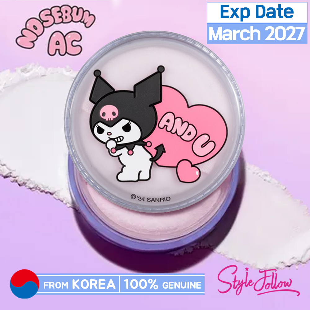 [INNISFREE X KUROMI] Sem Pó Sebum AC 5g | Shopee Brasil