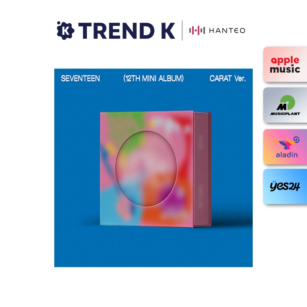 SEVENTEEN - 12th Mini Album [SPILL THE FEELS] (CARAT Ver.) | Shopee Brasil