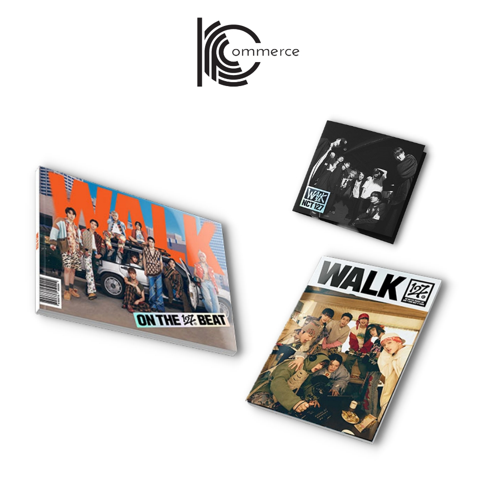 NCT 127 - 6th Album [WALK] (Walk Ver., Poster Ver., Podcast Ver) | Shopee Brasil
