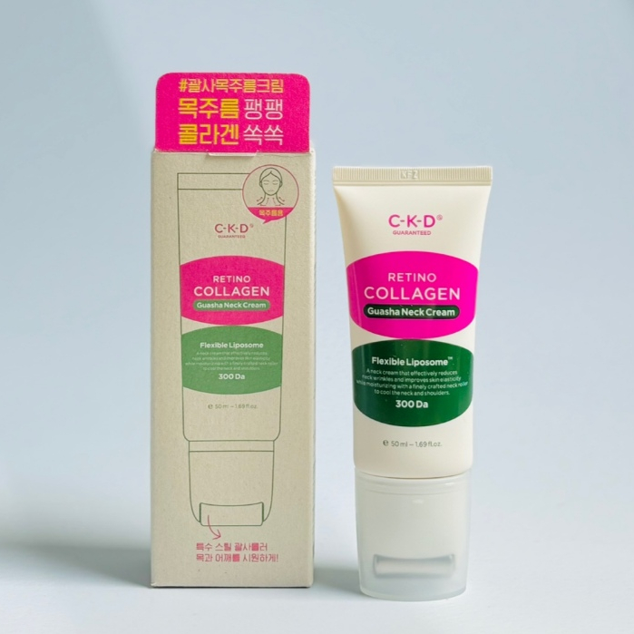 CKD Retino Collagen Low Molecular 300 Guasha Neck Cream 50mL | Shopee Brasil