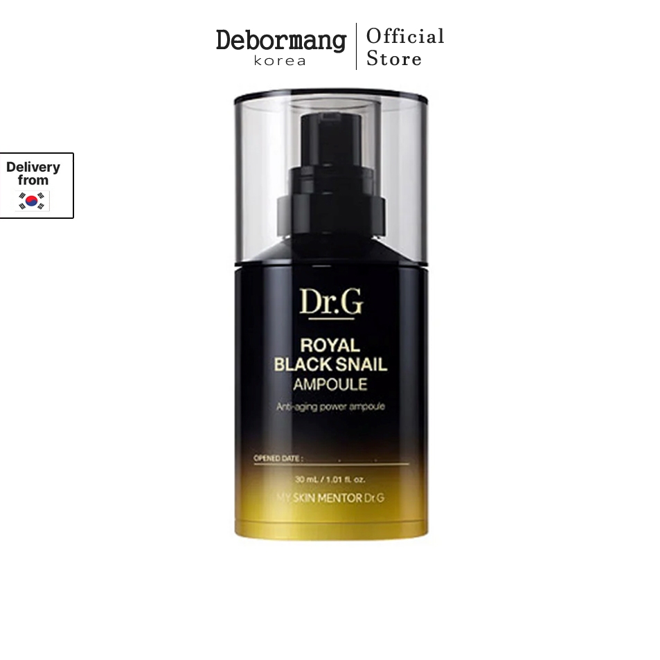 Ampola De Caracol Preto Real Dr.G 30ml | Shopee Brasil