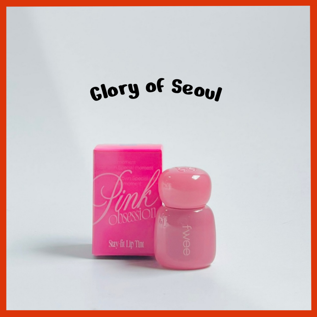 [Novo] FWEE Pink Obsession Stay-Fit Lip Tint , 3.8g (Semi Fosco/Brilho ...