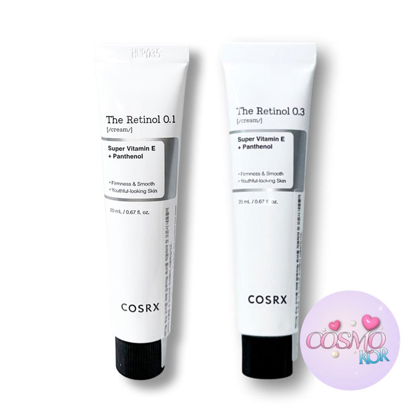 COSRX O Retinol 0.1/0.3 Creme 20ml | Shopee Brasil