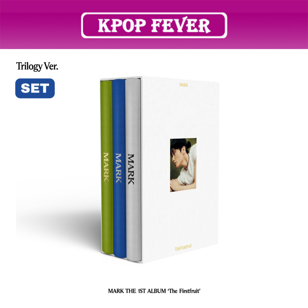 NCT MARK - [ The Firstfruit ] 1st Album / Photobook Ver. (SET) (Trilogy Ver.) | Shopee Brasil