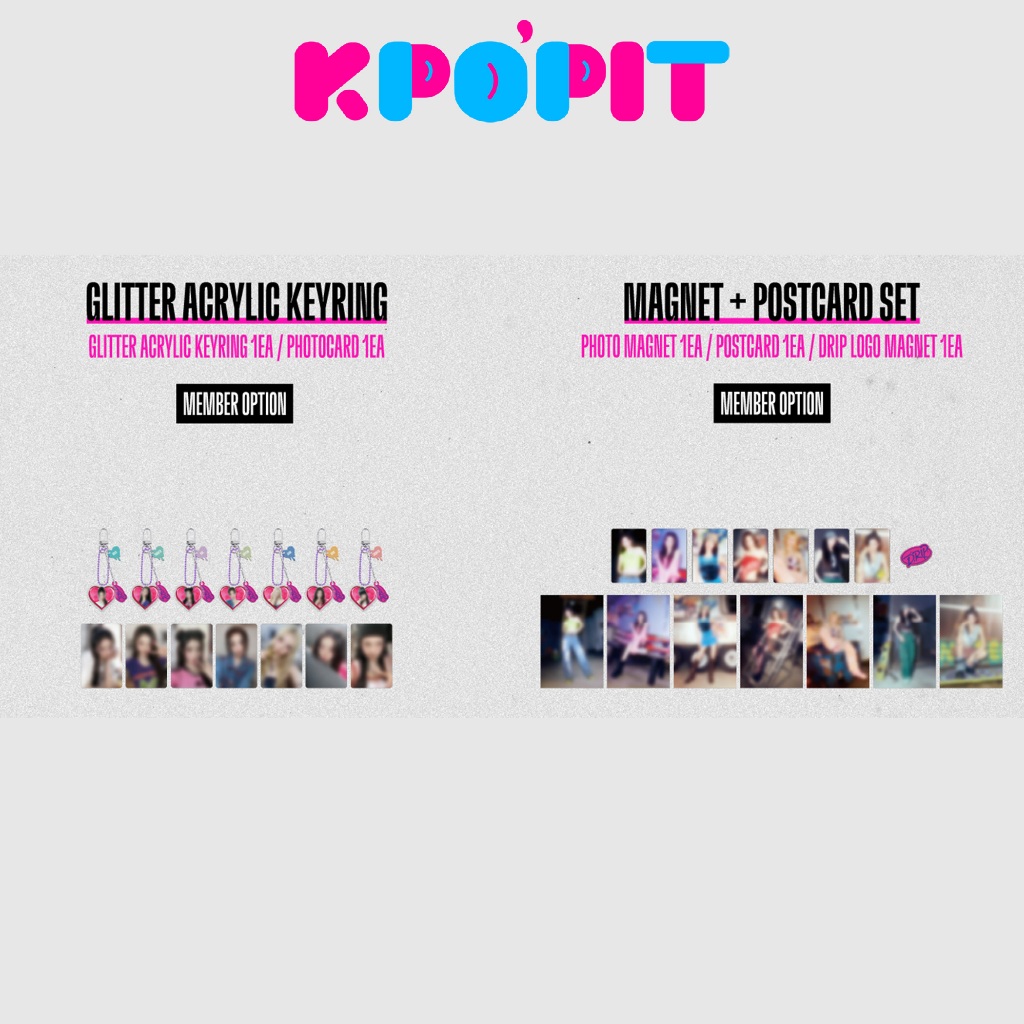 BABYMONSTER [DRIP] OFFICIAL MERCH (3) | Shopee Brasil