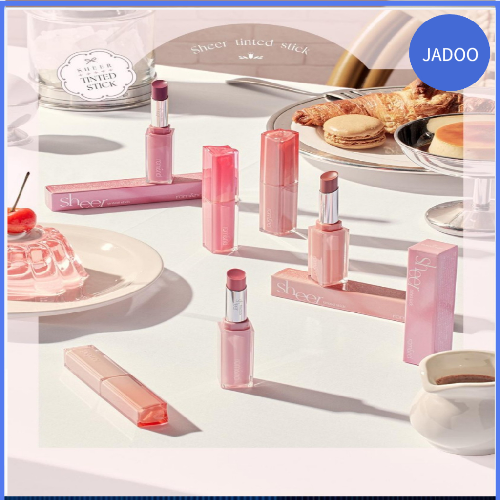 Novo [rom & nd] Romand Sheer Tinted Stick 6 Núcleos | Shopee Brasil