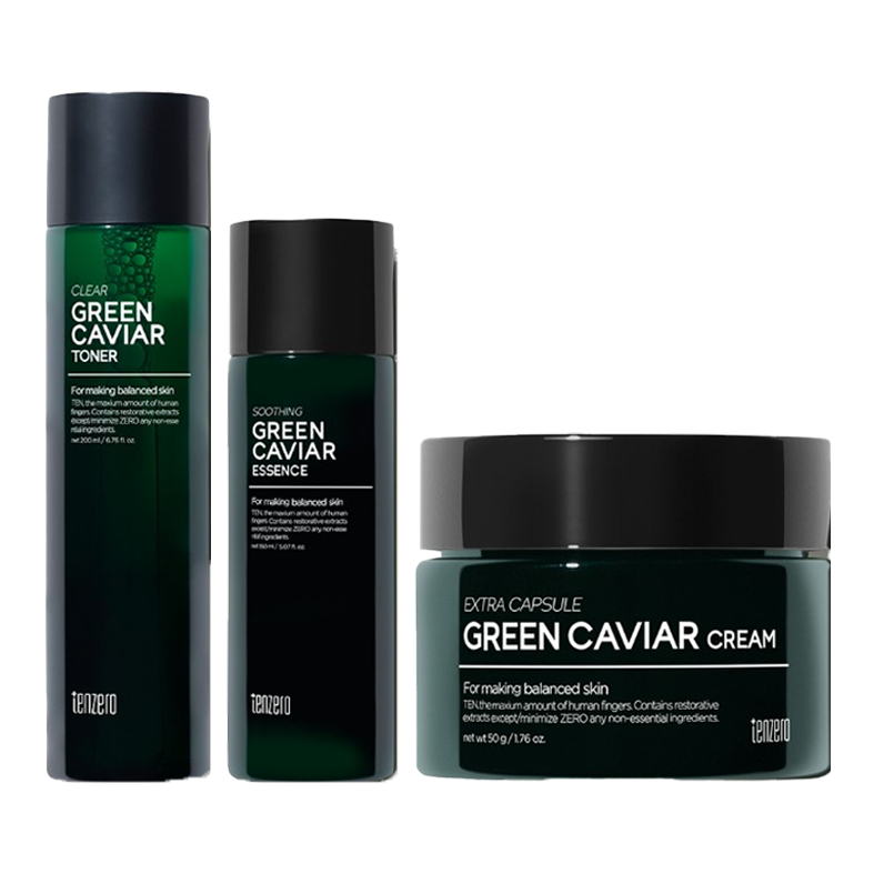 Tenzero Green Caviar 3types | Shopee Brasil