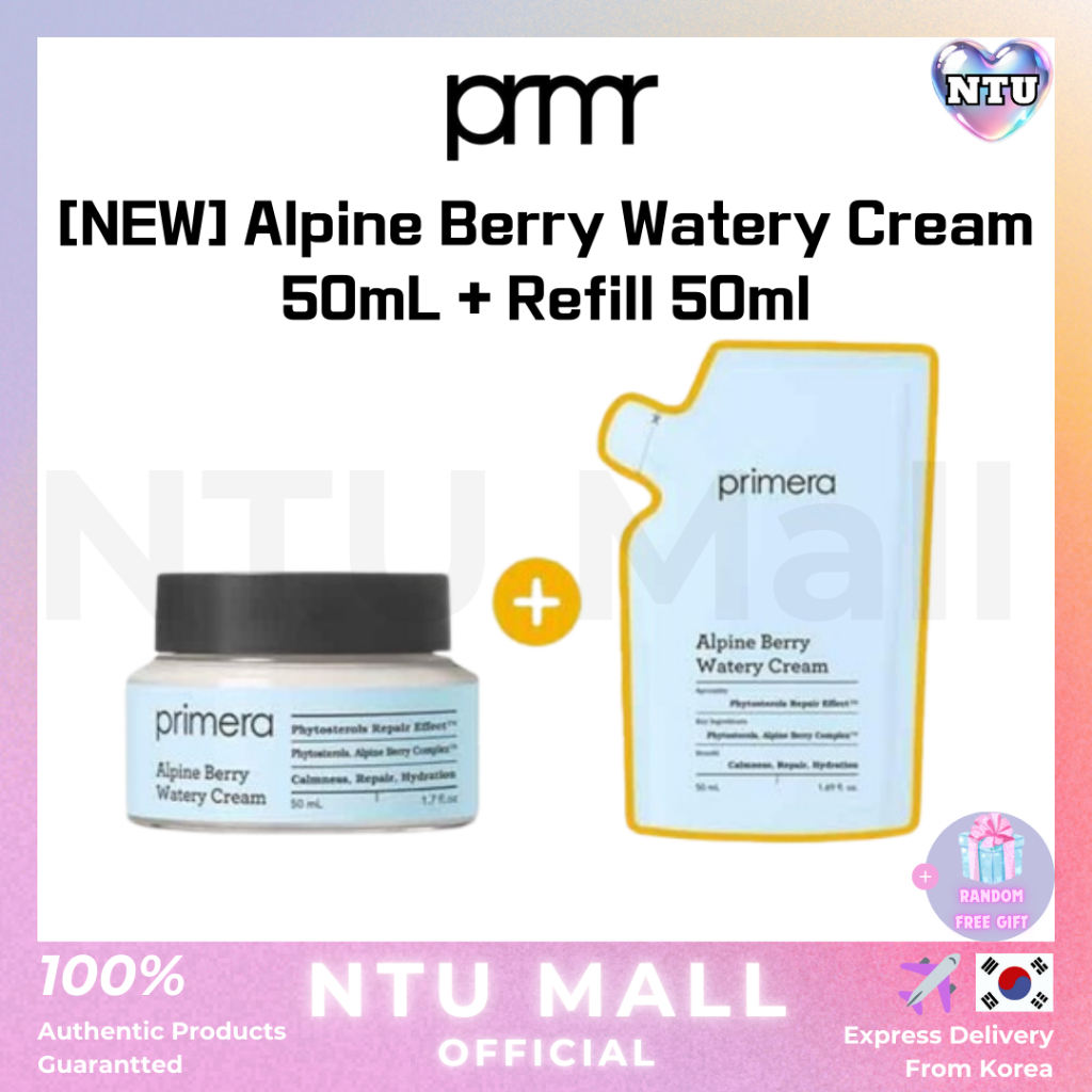 [50ml + 50ml] PRMR PRIMERA Alpine Berry Creme Aquoso Recarga 50ml ...