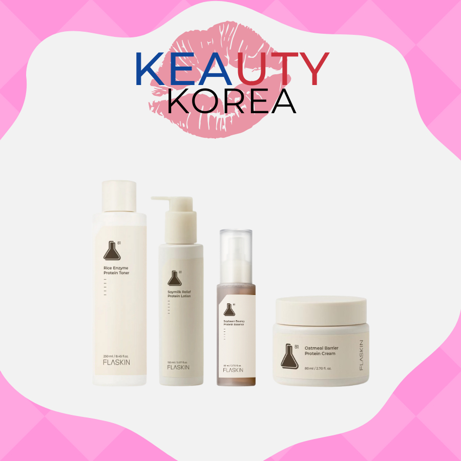 Toner De Proteína Enzimática De Arroz Branco FLASKIN 250ml/Loção Para ...