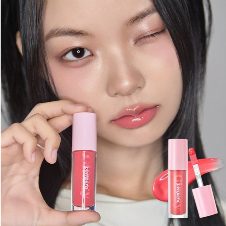 PERIPERA Ink Glading Lip Gloss 4g Transparente Shine Tint Brilhante ...