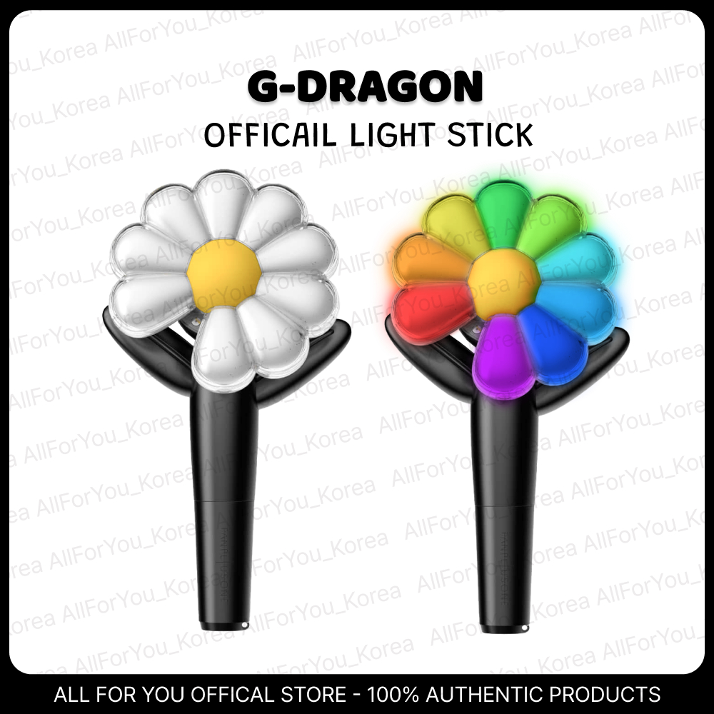 [G-DRAGON] Bastão De Luz Oficial GD Ubermensch/Daisy Bong Stick/Day ...